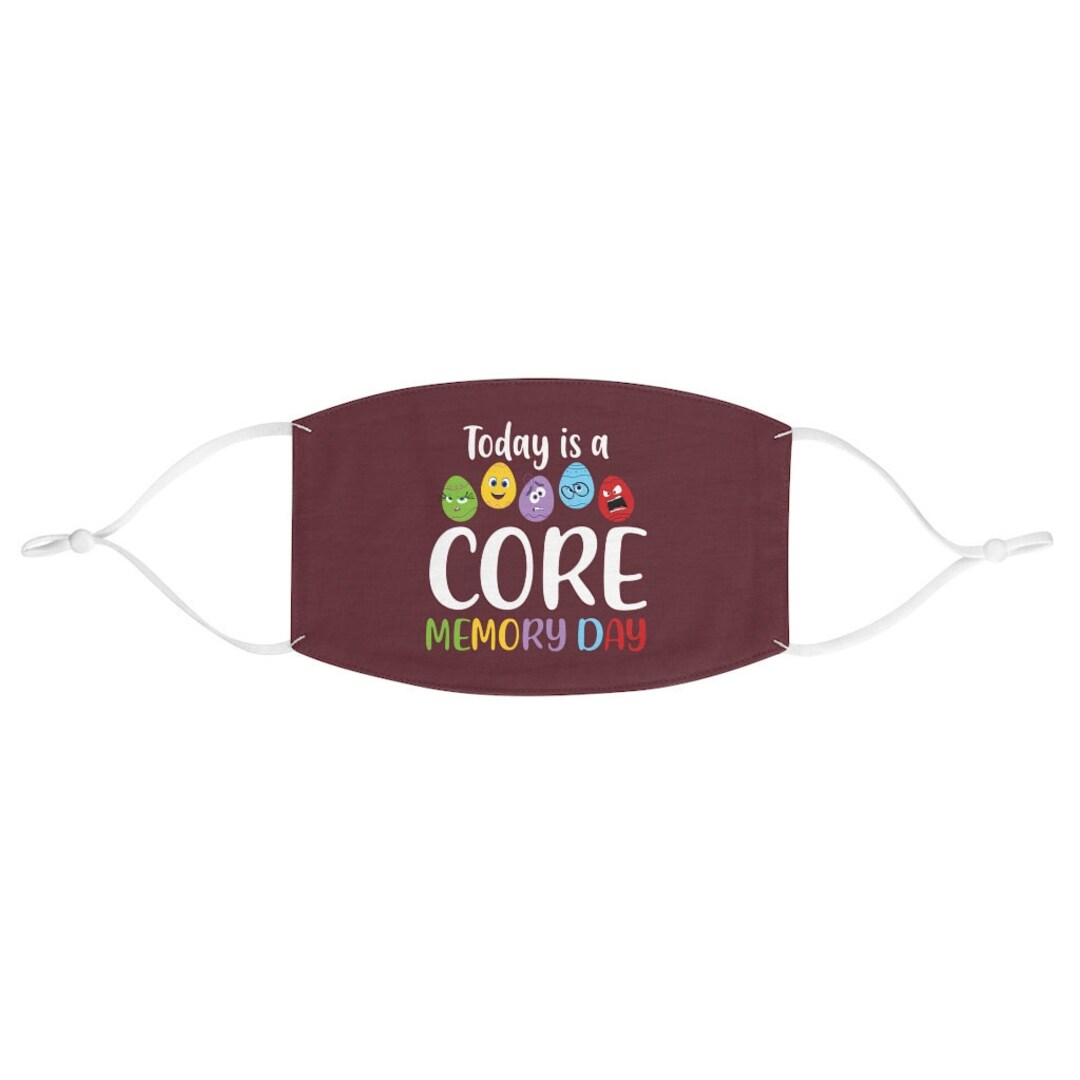 Disney Inside Out Face Mask Today is a Core Memory Day - Etsy