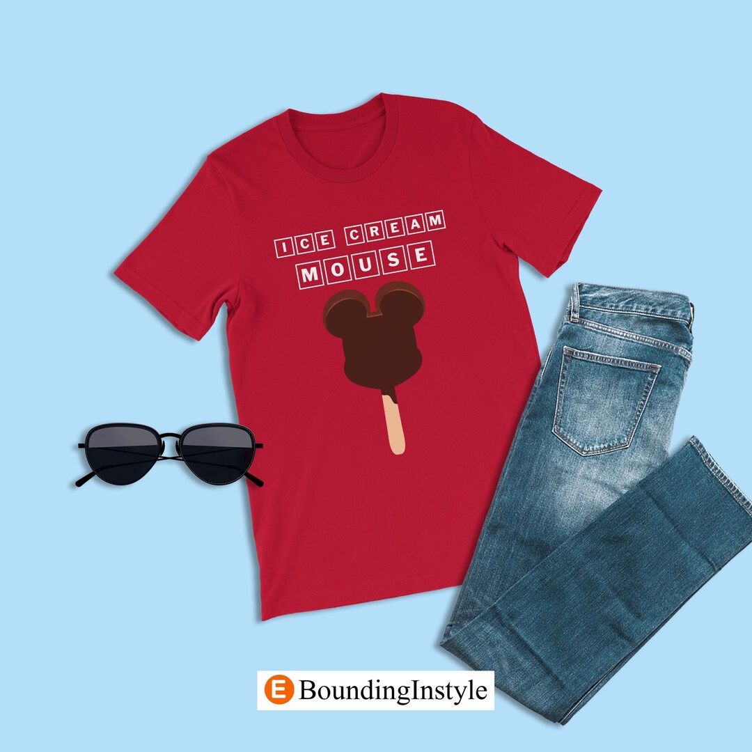 Disney Food Shirts Ice Cream Mouse Shirt Epcot Food and Wine - Etsy