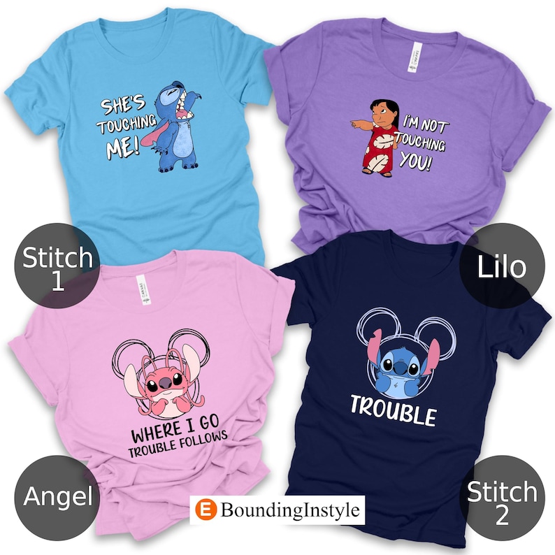Disney Stitch Est. 2002, Cute Lilo and Stitch Shirt, Ohana Means Family ...