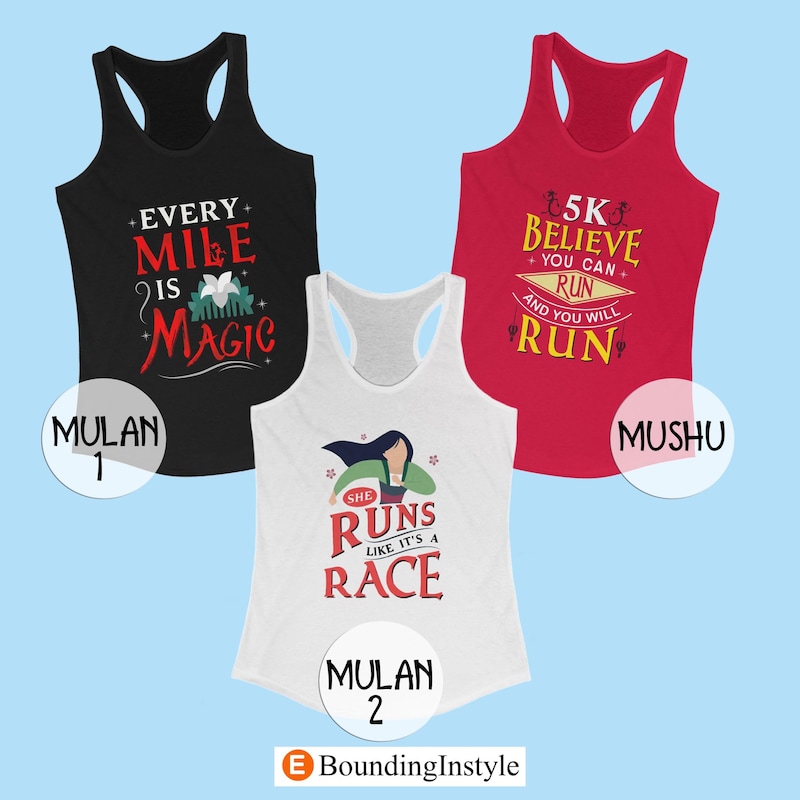 Mulan Running - Etsy