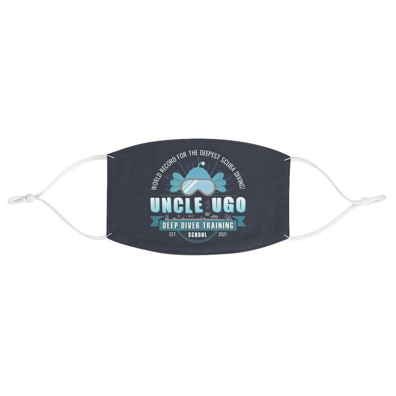 Pixar Luca Mask Deep Diver Training School Uncle Ugo Face - Etsy