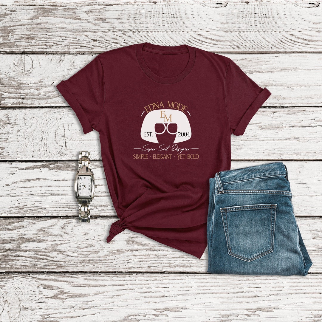 The Incredibles Shirt Edna Mode Super Suit Designer Womens - Etsy