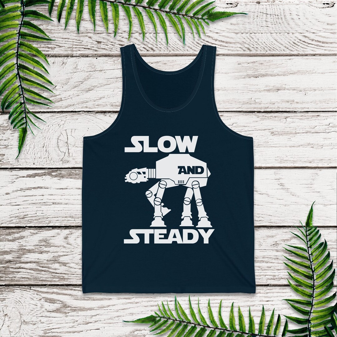 Star Wars Tank, Slow and Steady Tank, Disney Tank Tops, Star Wars Shirt ...