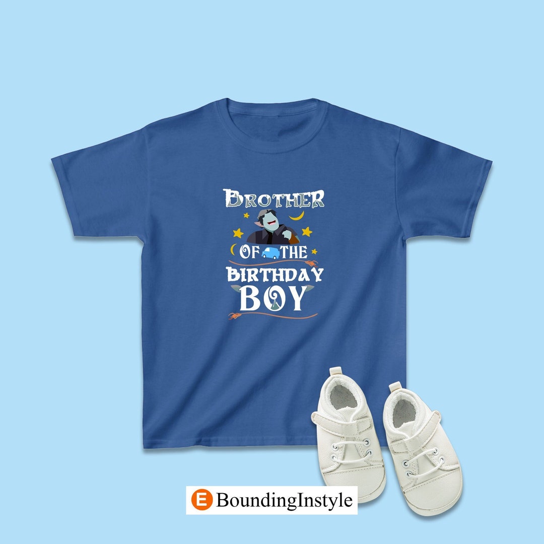 Onward Birthday Theme Shirt, Brother of the Birthday Boy, Barley ...