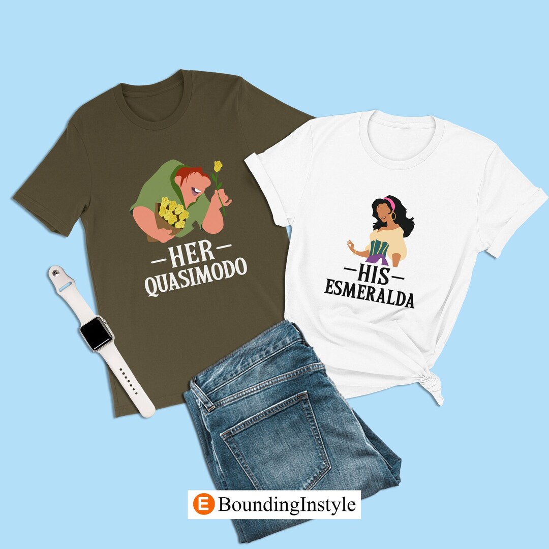Her Quasimodo Shirt, the Hunchback of Notre Dame T-shirt, Quasimodo Tee ...