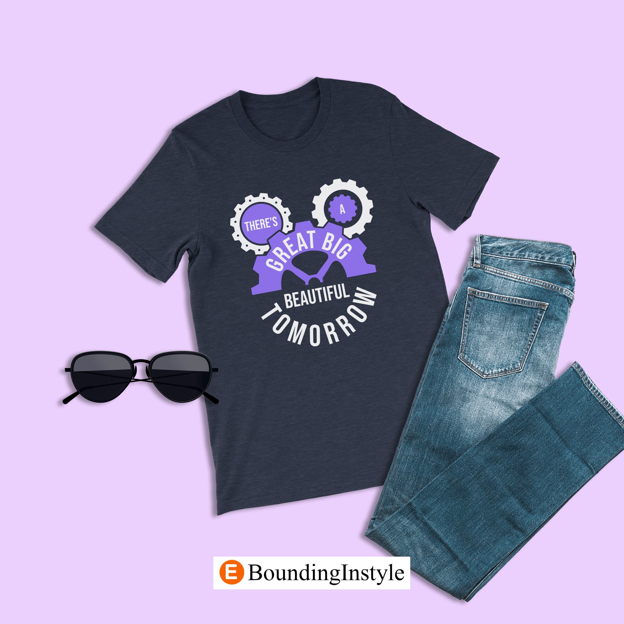 Carousel of Progress Shirts There's a Great Big Beautiful - Etsy