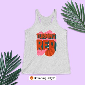 Turning Red Running Tank Tops Pixar Turning Red Costume - Etsy