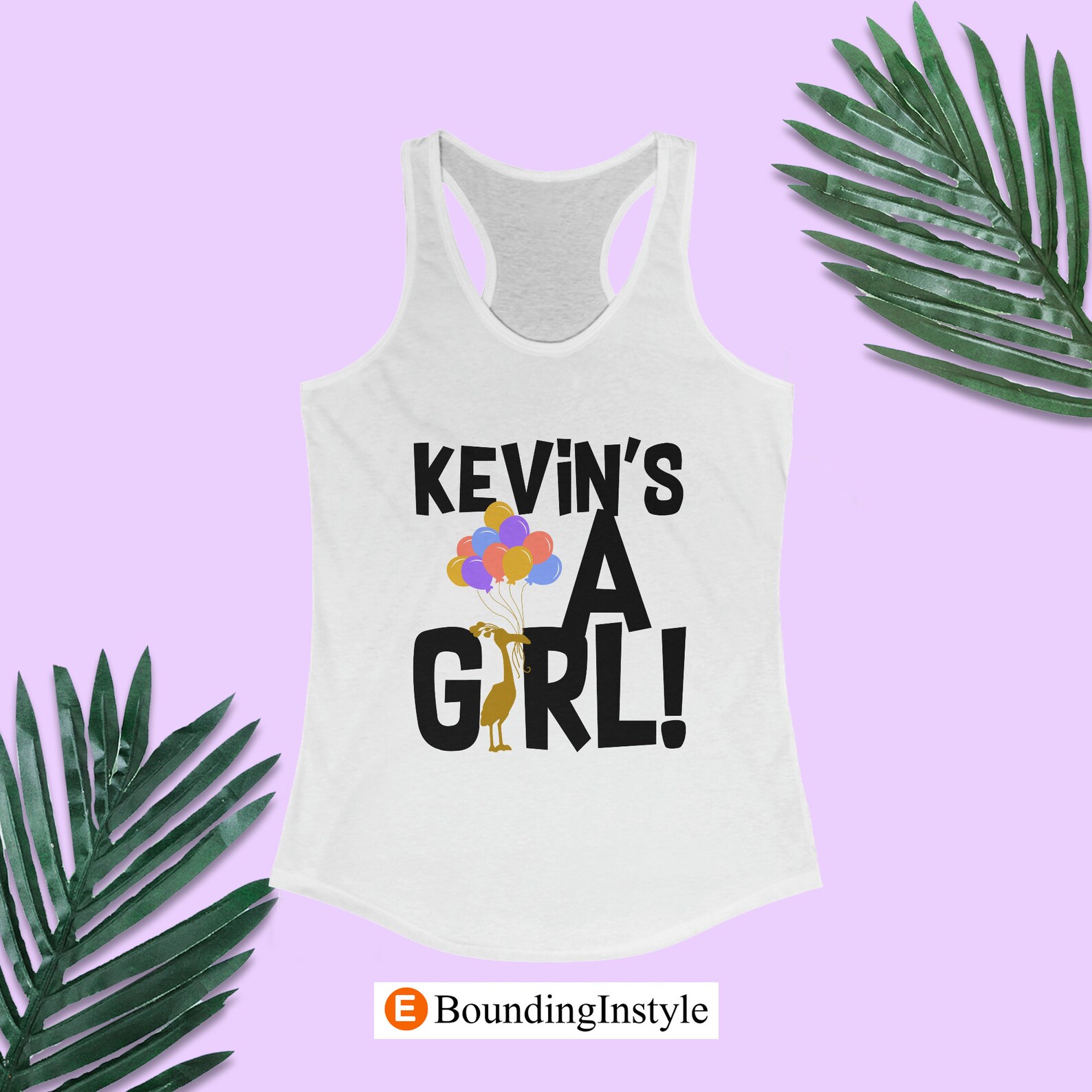Pixar up Running Tank Tops, Kevin's a Girl, Kevin up Runner Costume ...