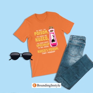 The Emperor's New Groove Shirt, Oh Right the Poison, Kronk Shirt ...