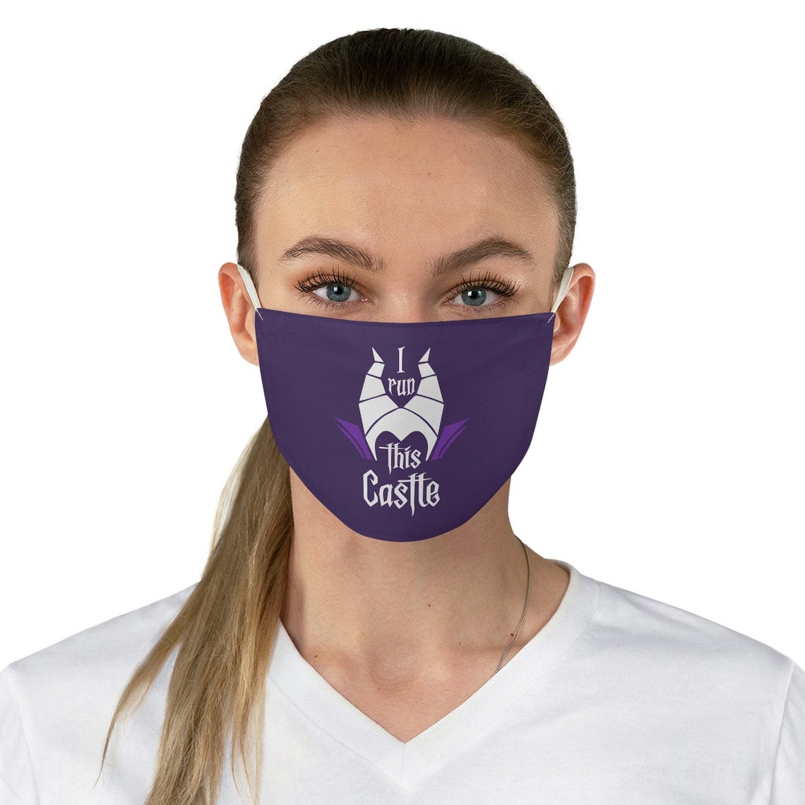 Masque de visage de méchant de Disney je cours ce château | Etsy