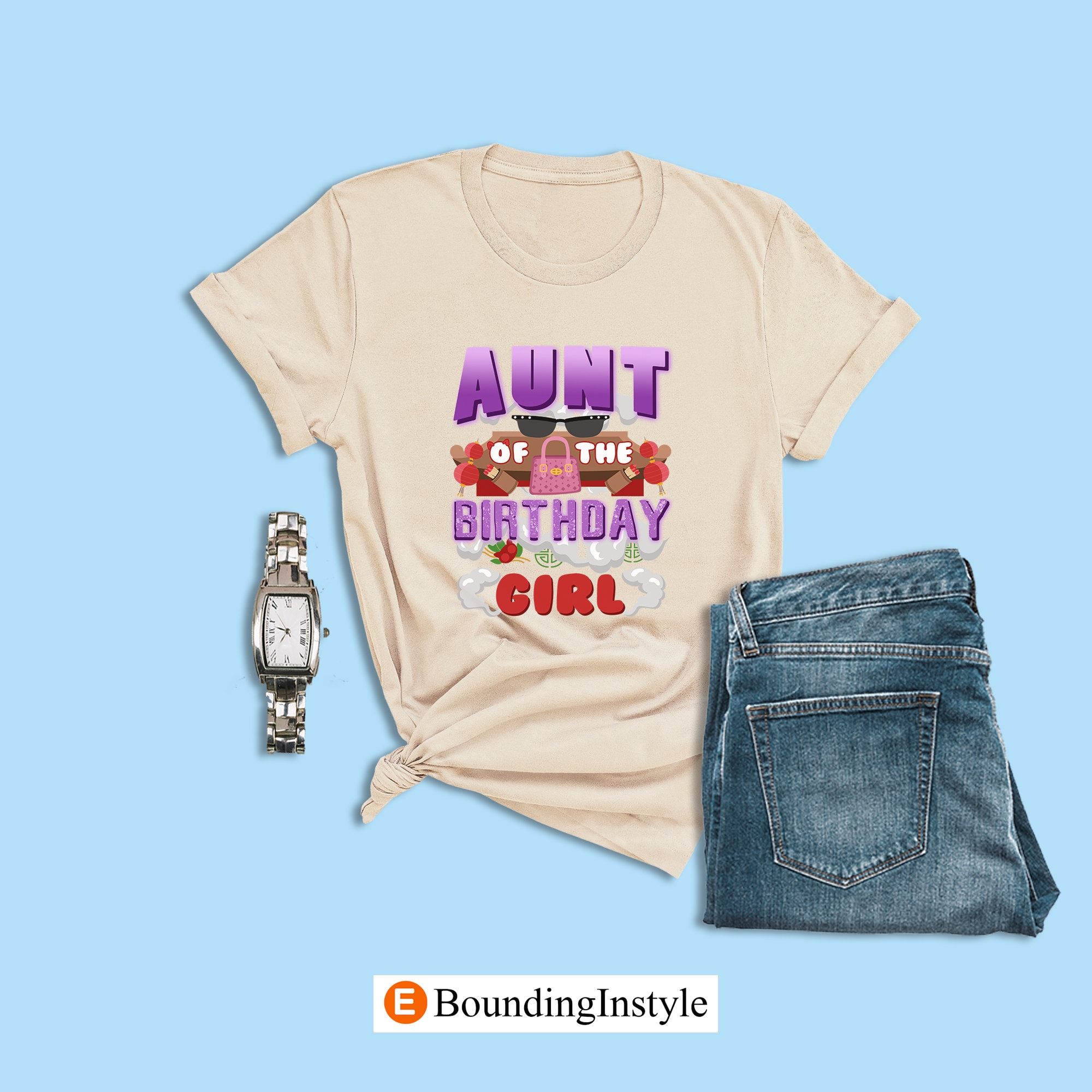 Turning Red Shirt, Aunt of the Birthday Girl, Mei's Aunt Shirt, Pixar ...