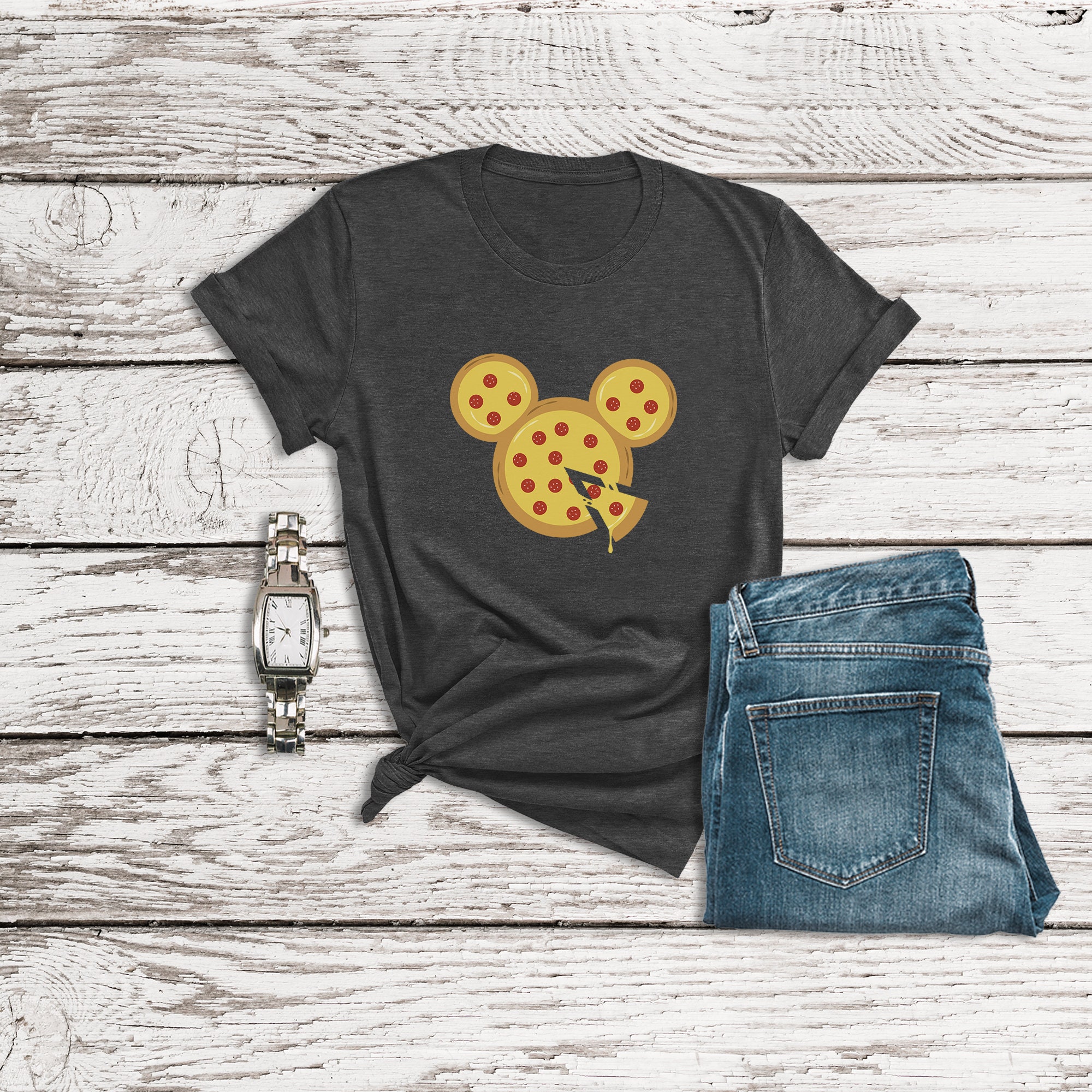 Mickey Mouse Shirts Mickey Pizza Shirts Disney Food and Wine | Etsy