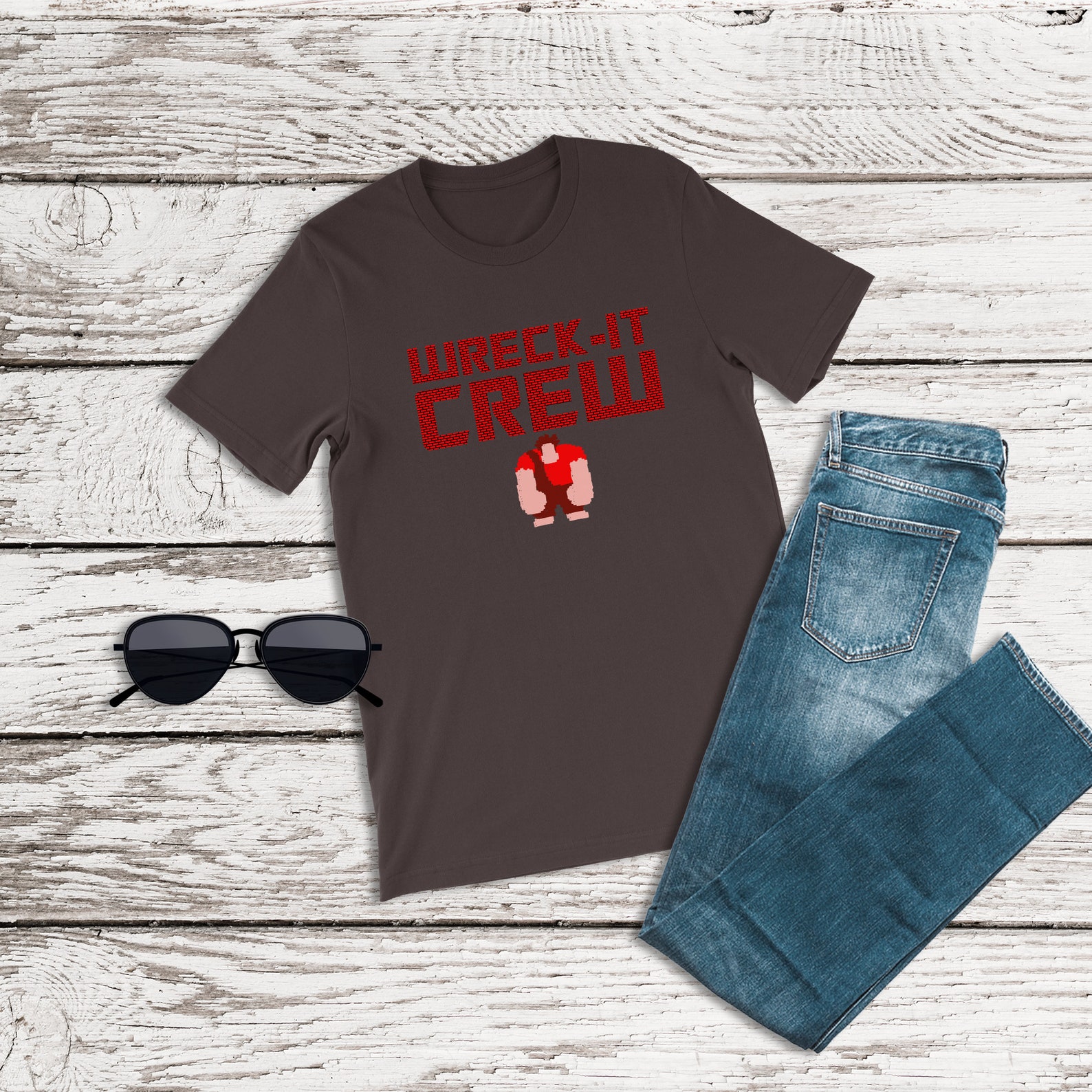 Wreck-it Crew Shirt Wreck It Ralph Shirt Disney Family | Etsy