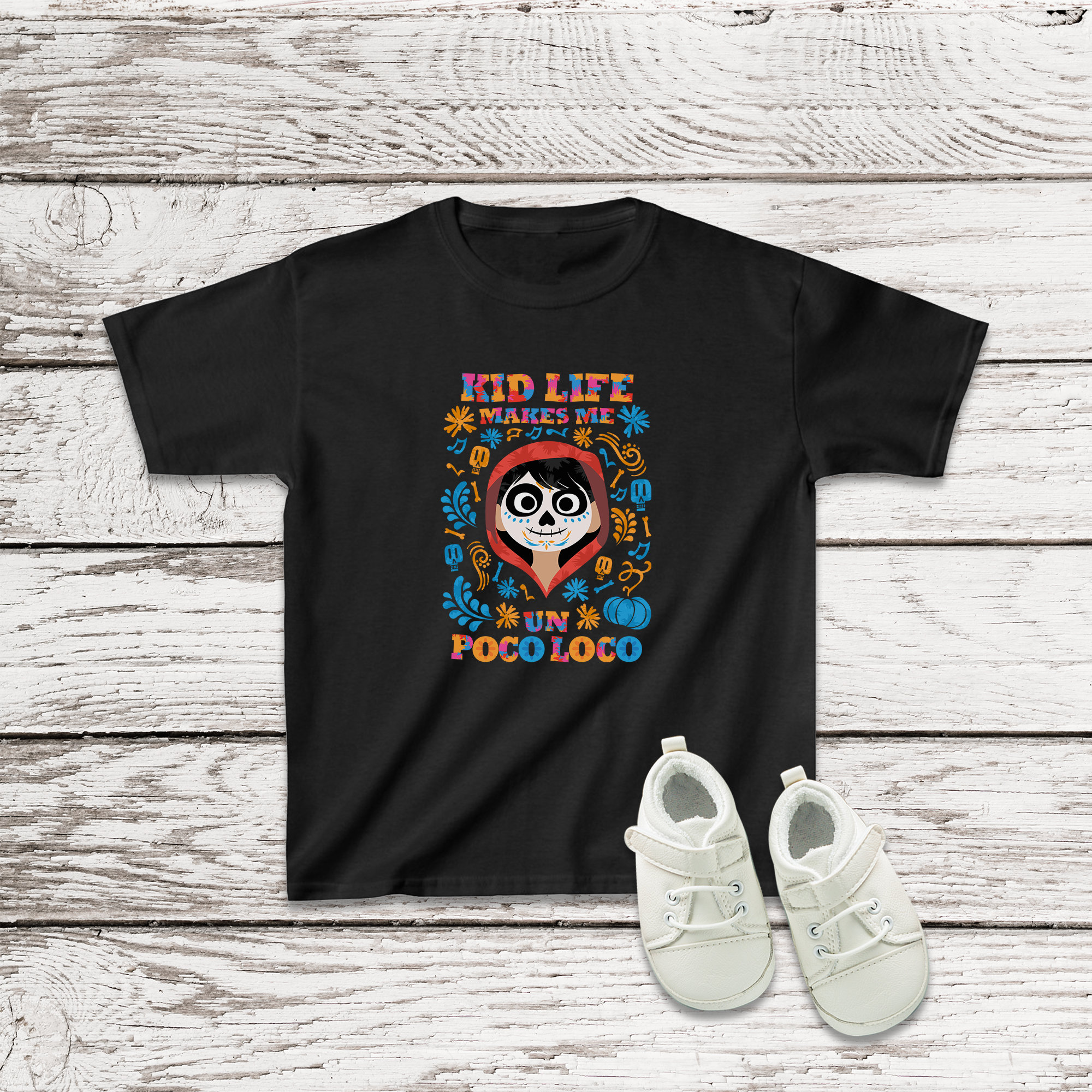 Coco Disney Shirt, Kid Life Makes Me Un Poco Loco, Miguel Coco Shirt ...