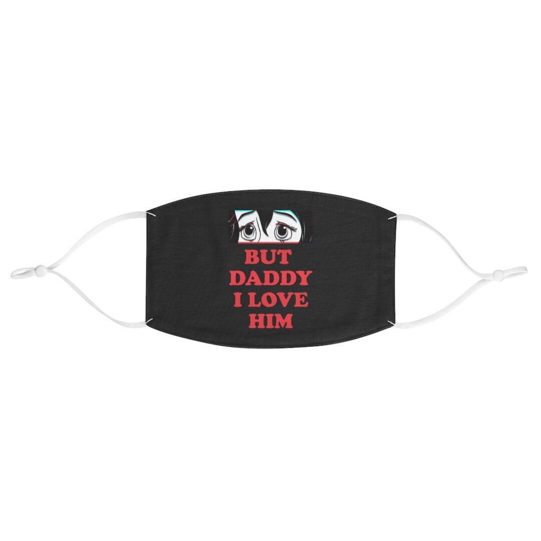 Disney Little Mermaid Face Mask but Daddy I Love Him Disney - Etsy