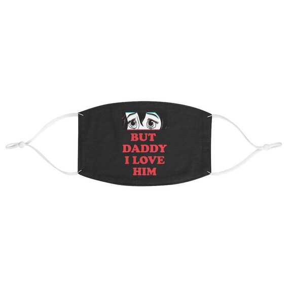 Disney Little Mermaid Face Mask but Daddy I Love Him Disney - Etsy