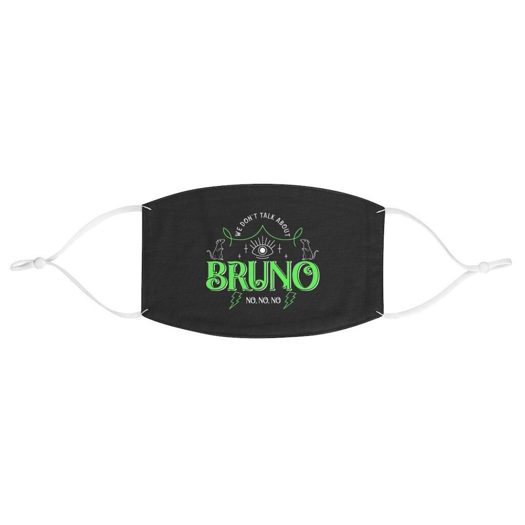 Disney Encanto Face Mask, We Don't Talk About Bruno, Bruno Madrigal ...