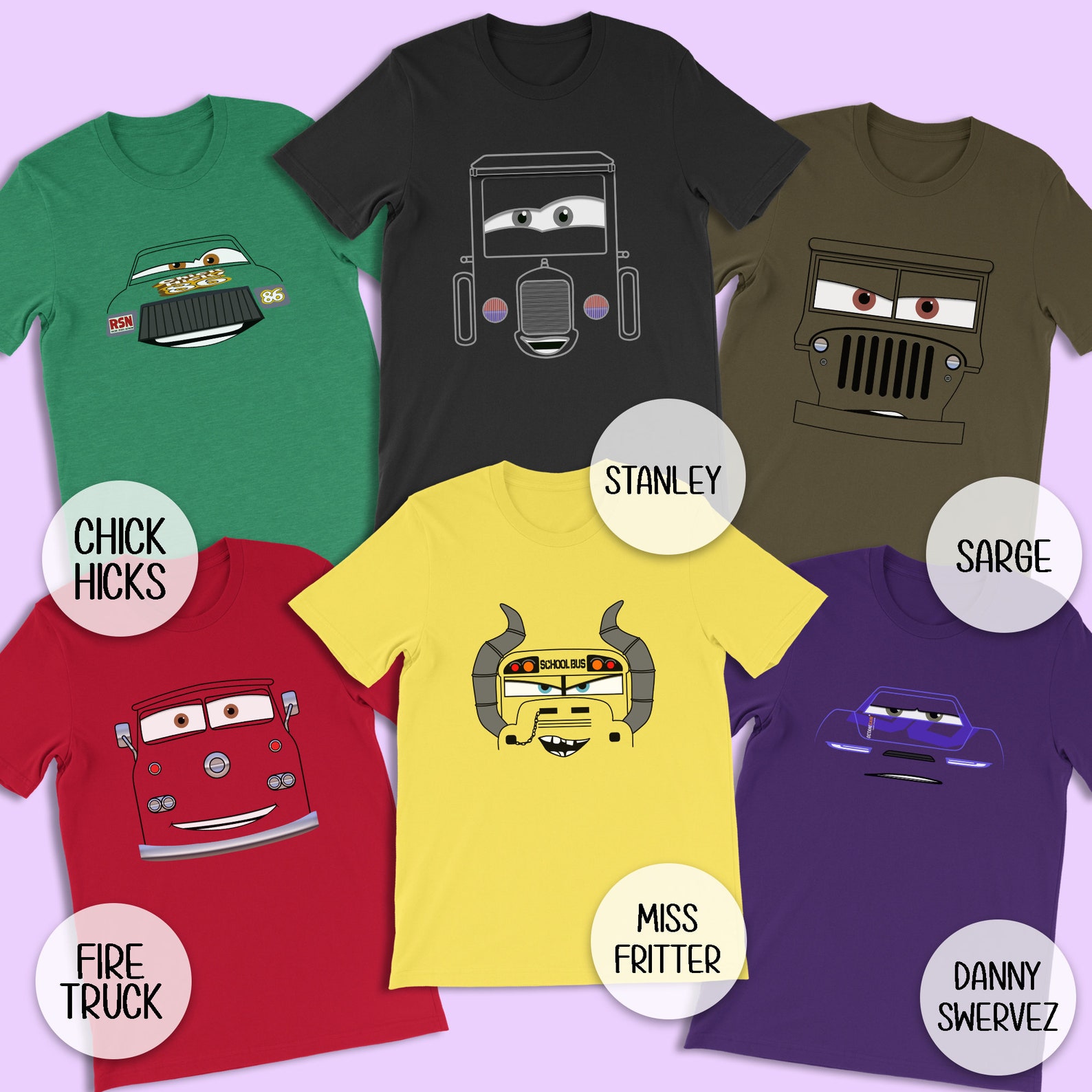 Disney Cars Shirt Disney Pixar Shirt Cars Birthday Shirt - Etsy