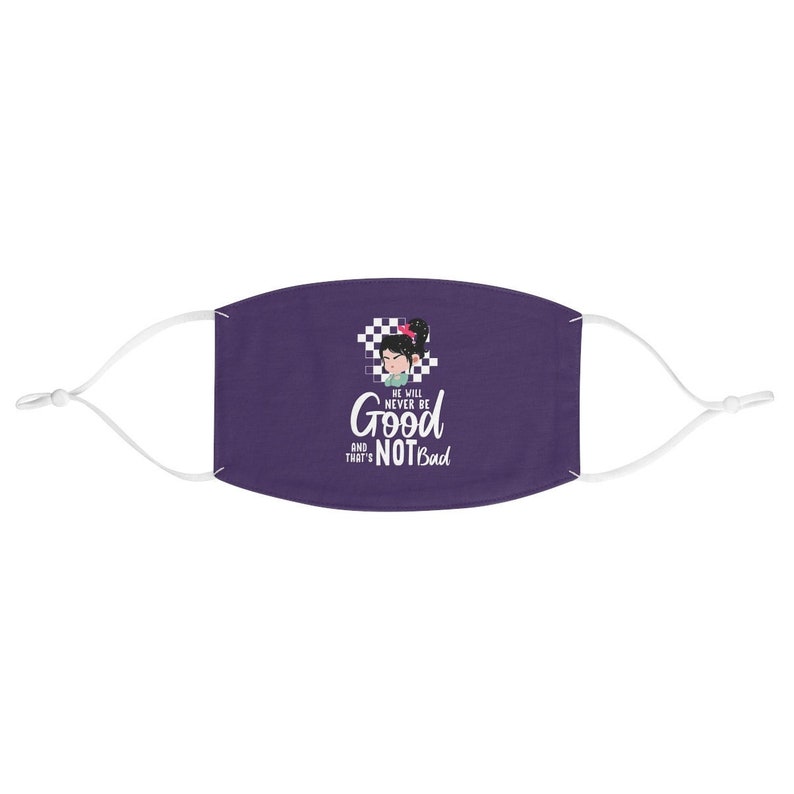 Wreck It Ralph Couple Face Mask He Will Never Be Good and - Etsy