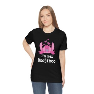 Lilo & Stitch Couple Shirt I'm His Boojiboo Angel Shirt - Etsy