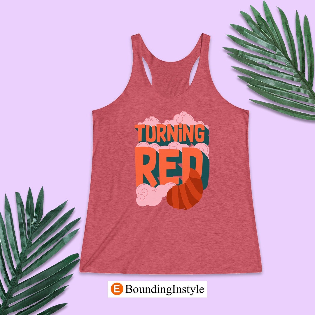 Turning Red Running Tank Tops Pixar Turning Red Costume - Etsy