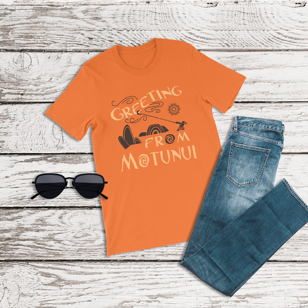 Moana Shirts, Greeting From Motunui Shirts, Maui Shirts, Disney Shirts ...