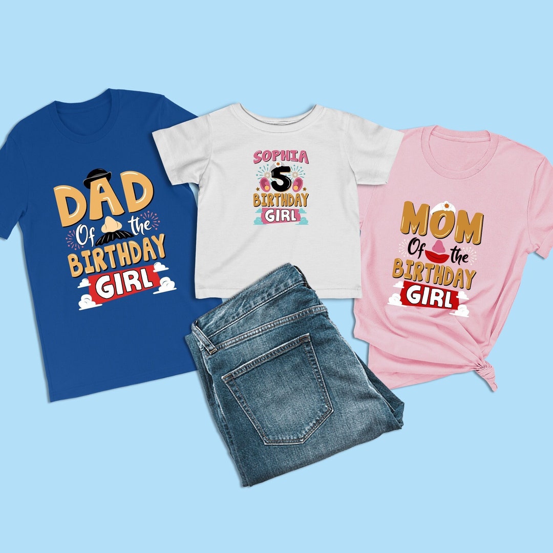 Toy Story4 Birthday Theme Shirt, Dad of the Birthday Girl, Mr. Potato ...