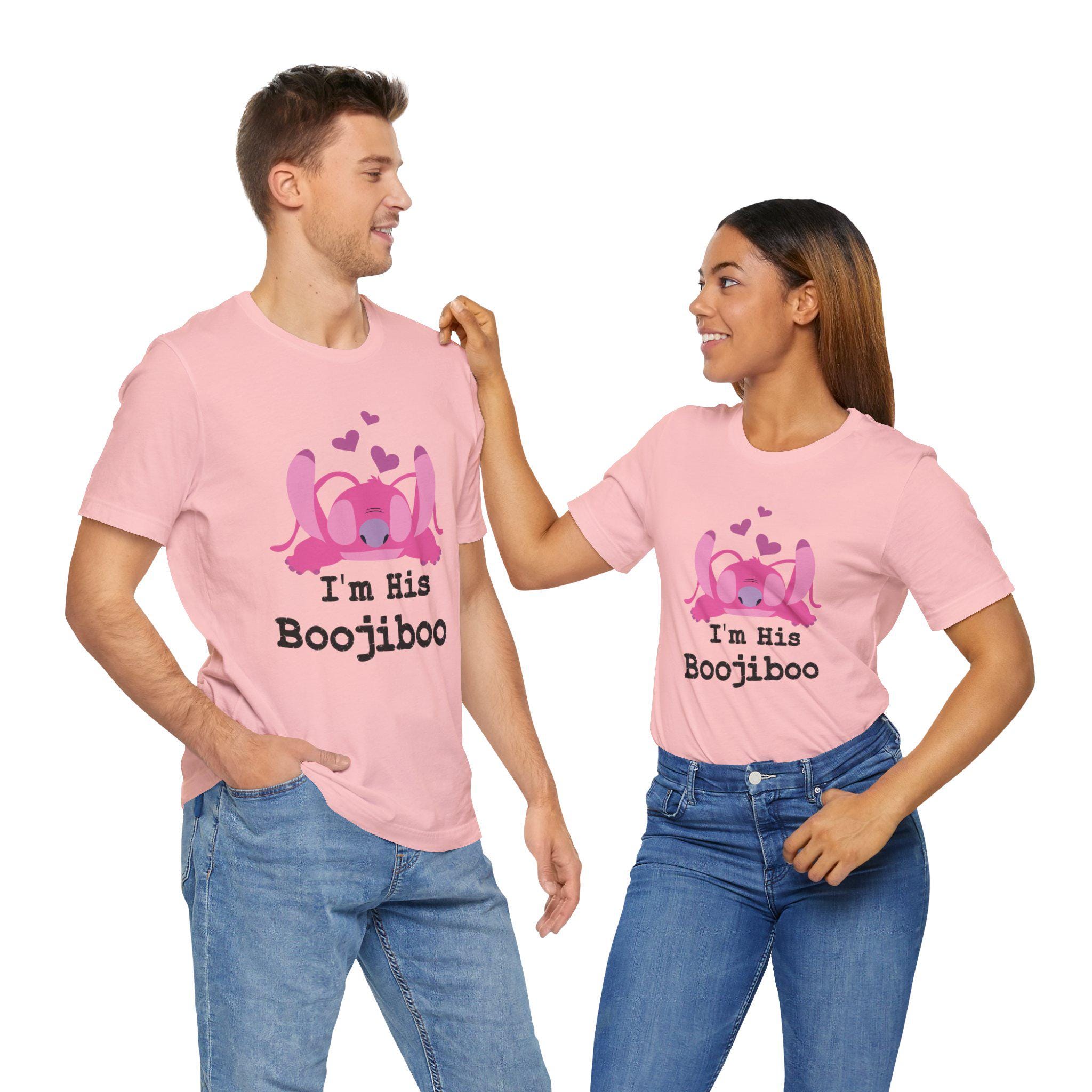 Lilo & Stitch Couple Shirt, I'm His Boojiboo, Angel Shirt, Disneyland ...