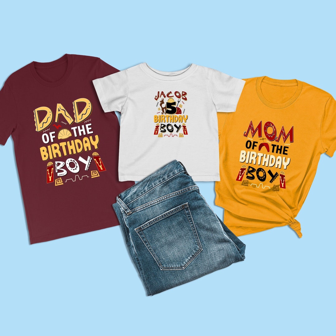 The Emperor's New Groove Birthday Theme Shirts, Dad of the Birthday Boy ...
