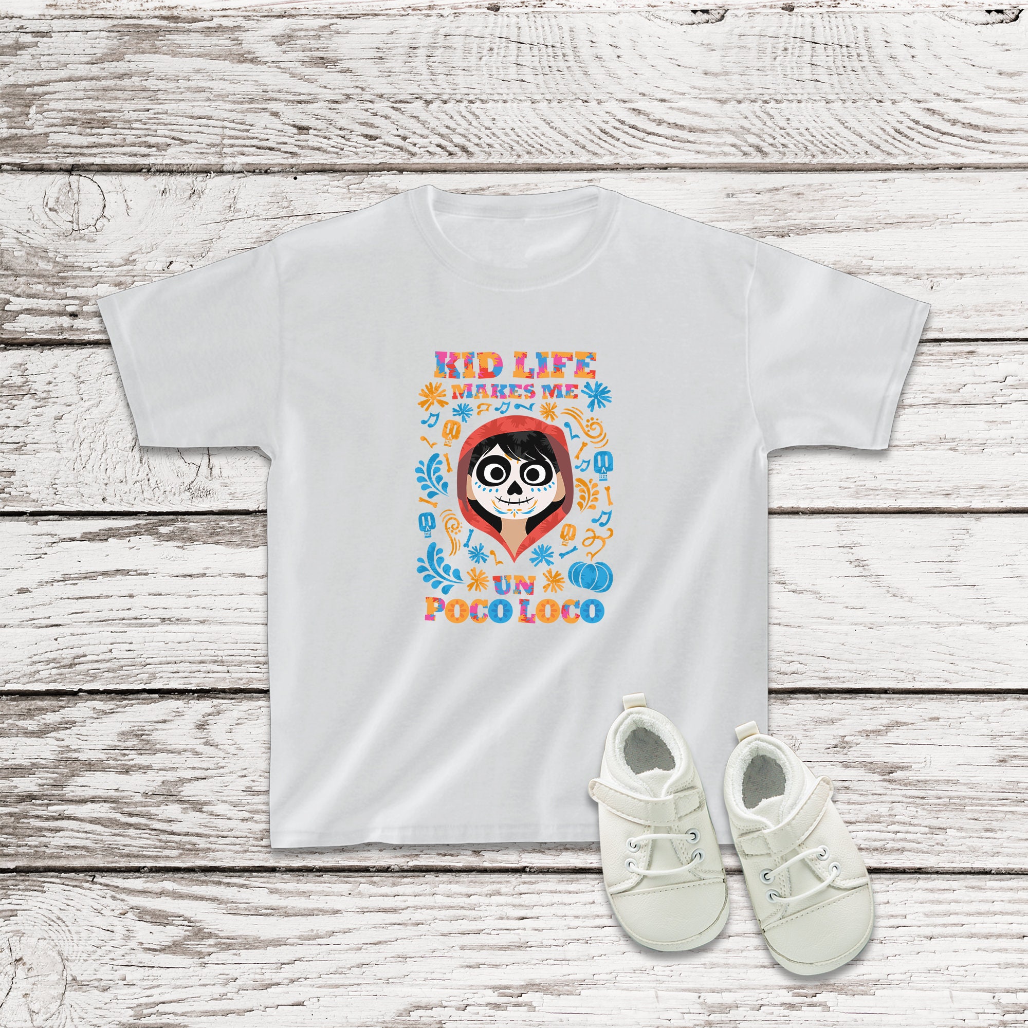 Coco Disney Shirt, Kid Life Makes Me Un Poco Loco, Miguel Coco Shirt ...