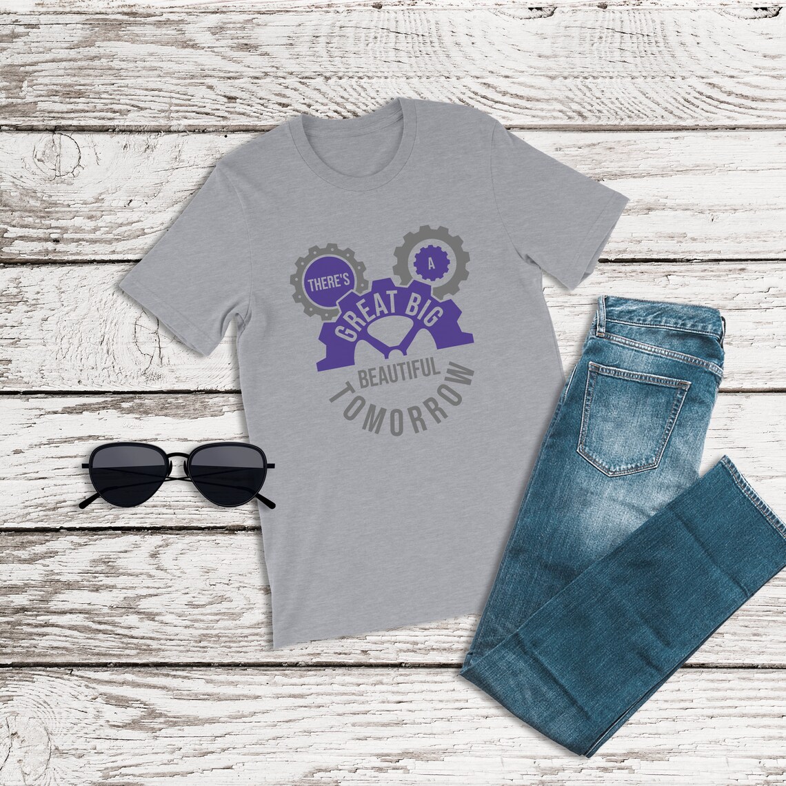 Carousel of Progress Shirts There's a Great Big Beautiful | Etsy