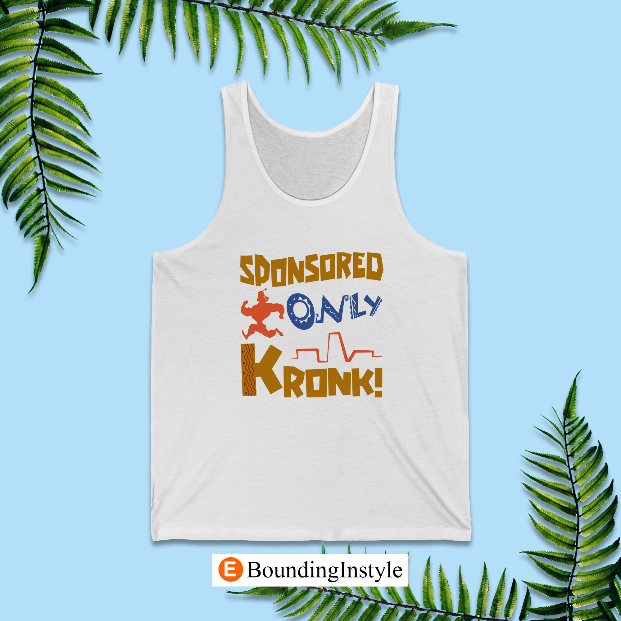 The Emperor's New Groove Running Tank Tops, Sponsored Only Kronk, Kronk ...