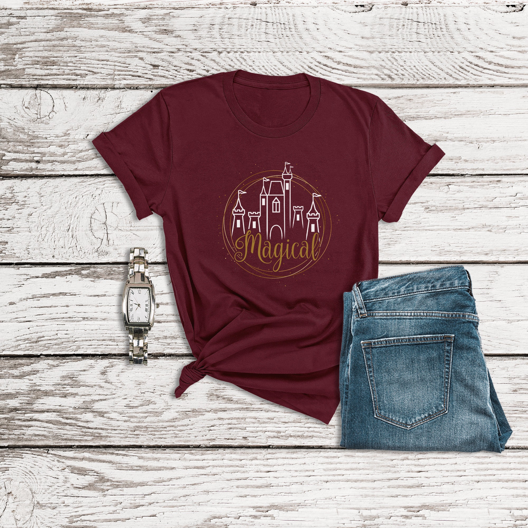 Disneyland Magical Shirt, Disney Castle Shirt, Disney Family Vacation ...