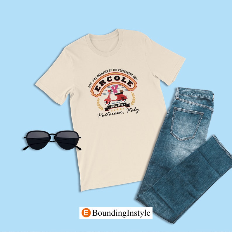 Pixar Luca Occupation Shirt, Five-time Champion of the Portorosso Cup ...