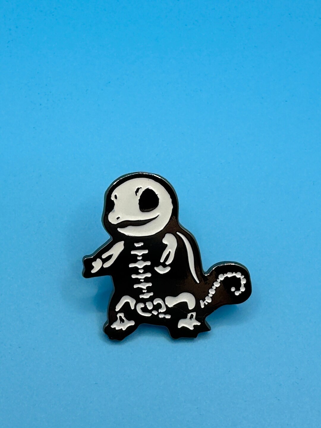 Skeleton Squirtle Enamel Pin - Etsy