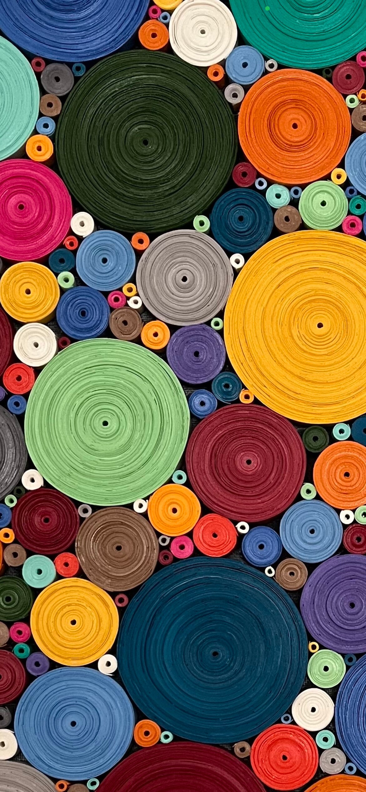 Bold Abstract Paper Quilling Art, 1st Anniversary Gift, Multicoloured ...