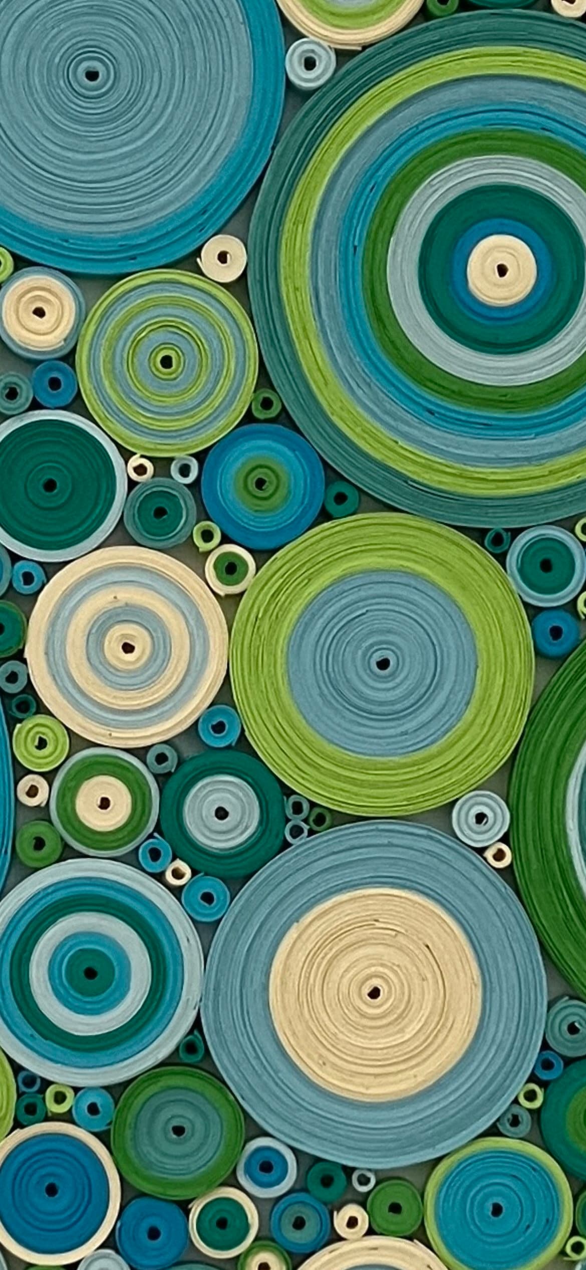 Abstract Quilling Wall Art, Colorful Quilling Art, 1st Anniversary Gift ...