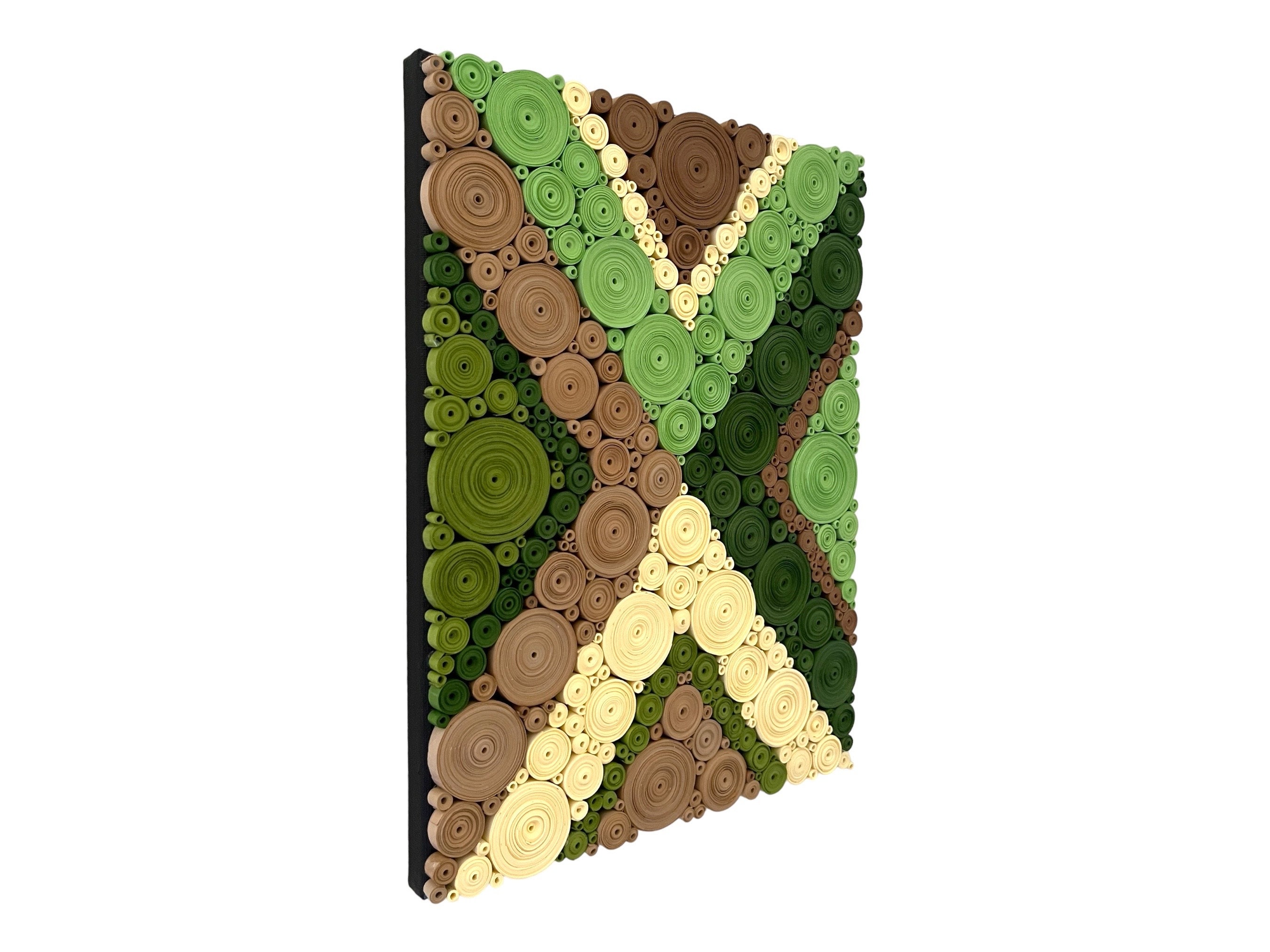 Abstract Quilling Wall Art, Multicoloured Zen Quilling Art, 1st ...
