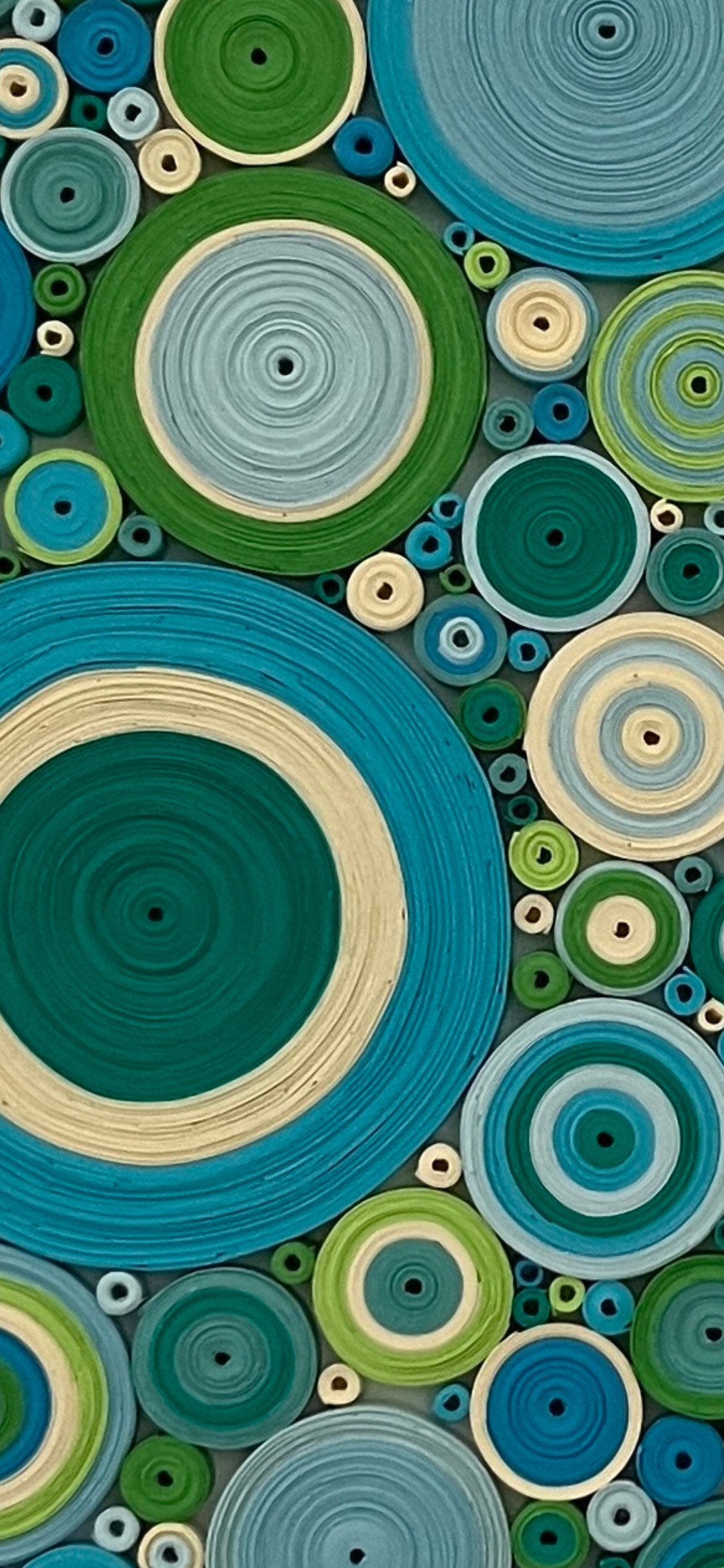 Abstract Quilling Wall Art, Colorful Quilling Art, 1st Anniversary Gift ...