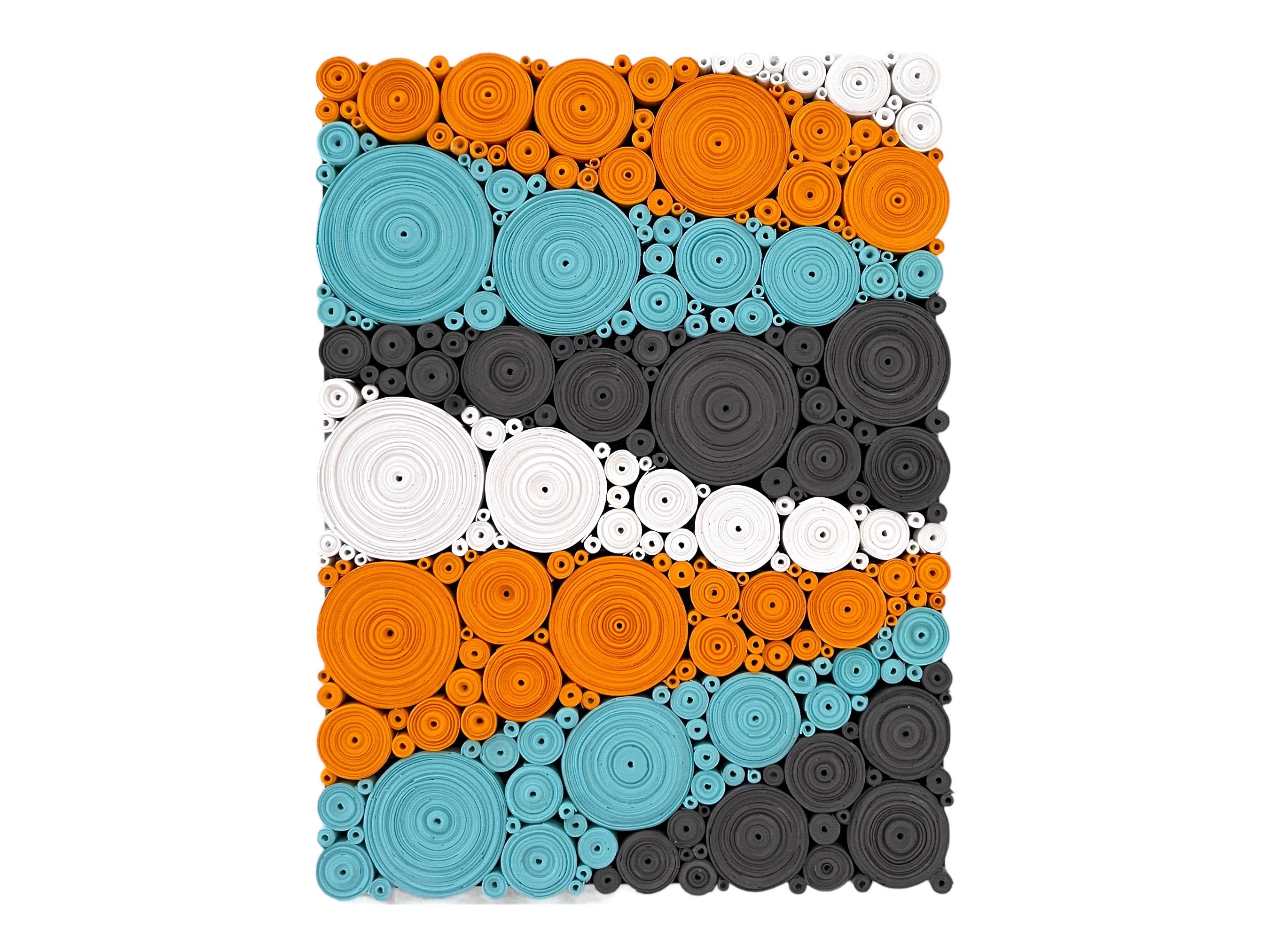Abstract Quilling Wall Art Multicoloured Zen Quilling Art - Etsy