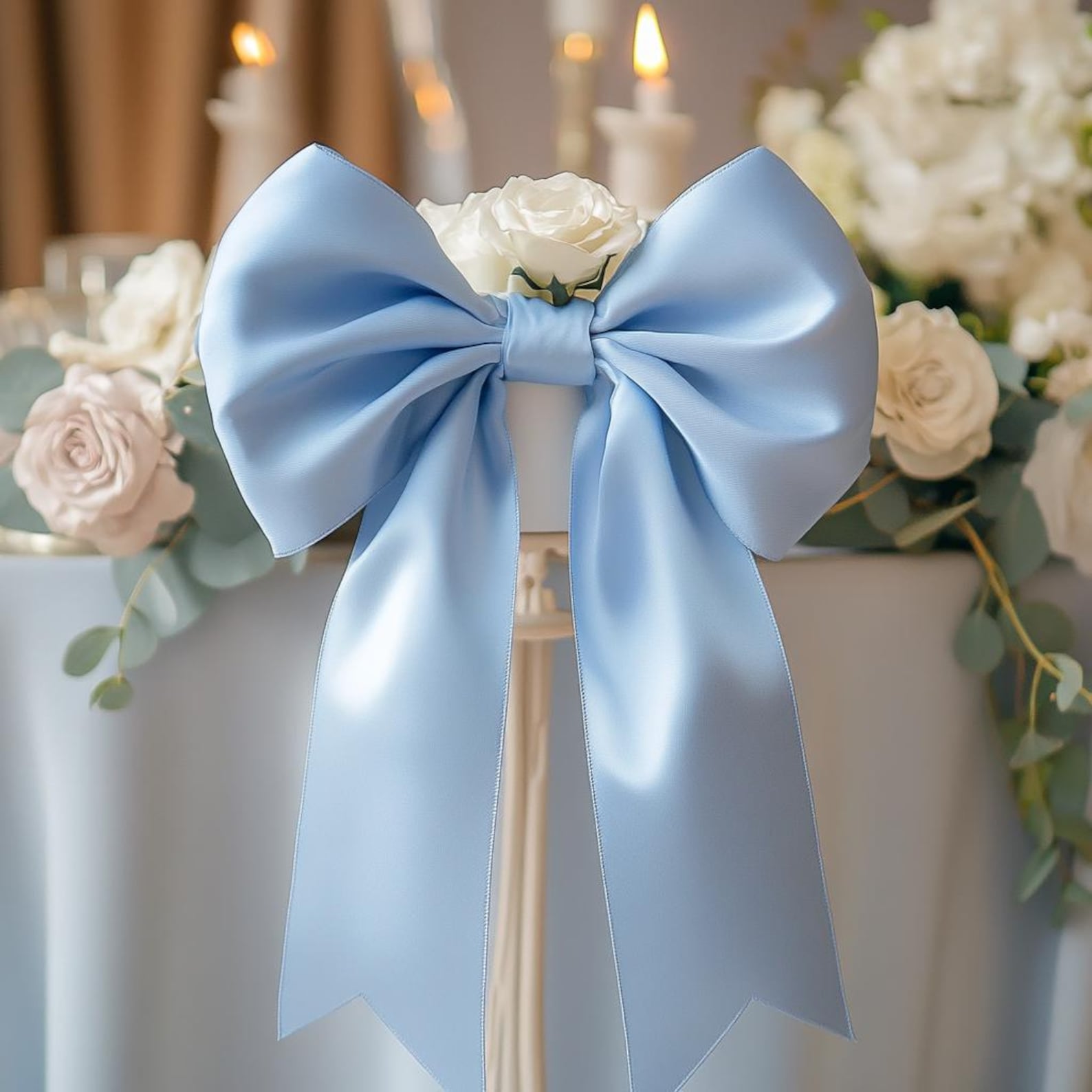 Big Baby Shower Bow Blue Bow Shower Decor Giant Bow for Baby Shower ...