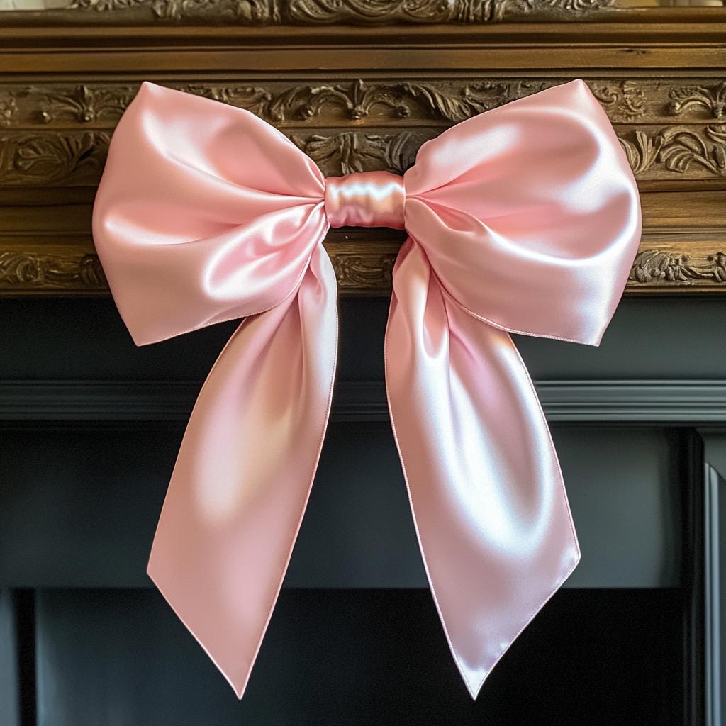 Pink Bow for Girl Baby Shower Gender Reveals and Nursery Decor Bow Kids ...