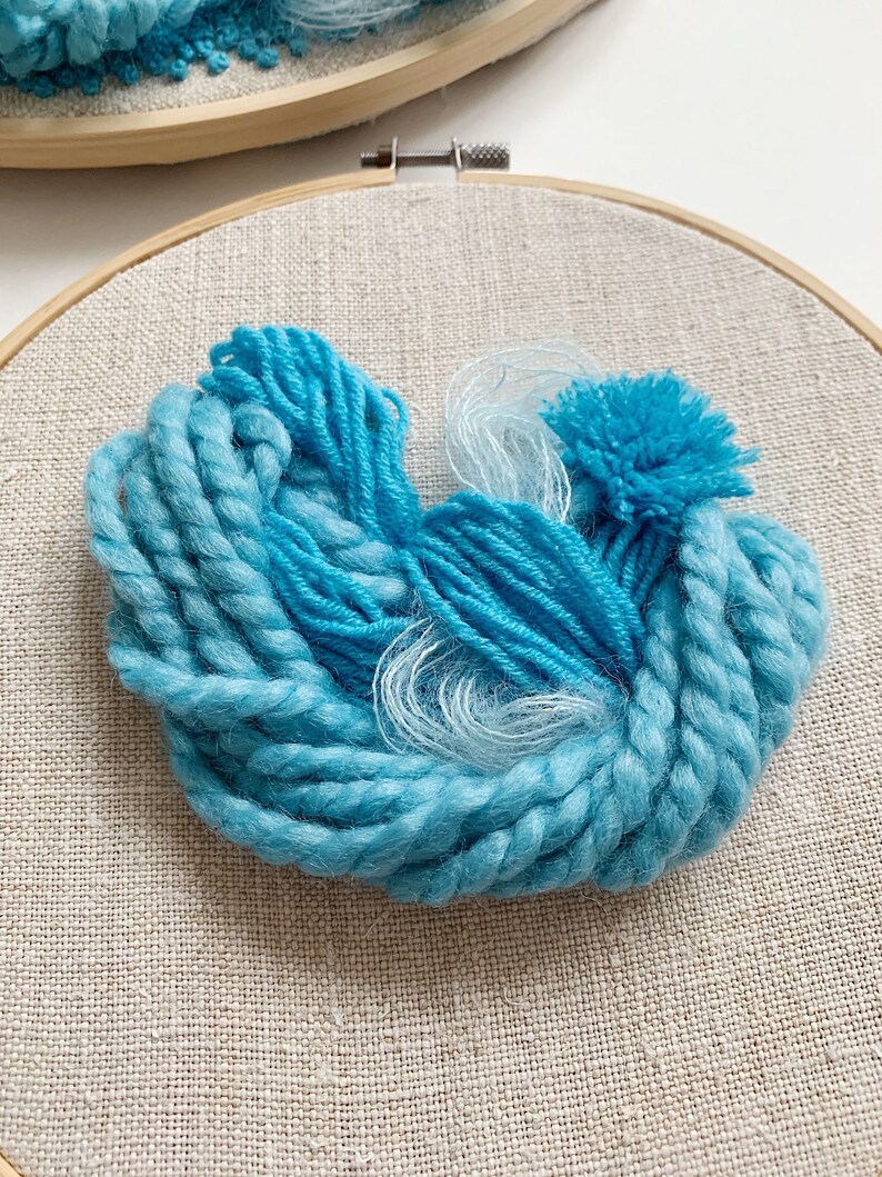 Abstract Yarn Embroidery 3d Embroidery - Etsy