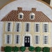 Embroidered House Portrait Custom Hand Embroidered Home Personalized ...
