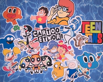13 Cartoon Network Sticker Pack for - Etsy