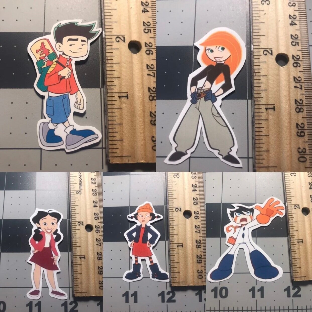 15 Pack Disney Cartoon Stickers | Etsy