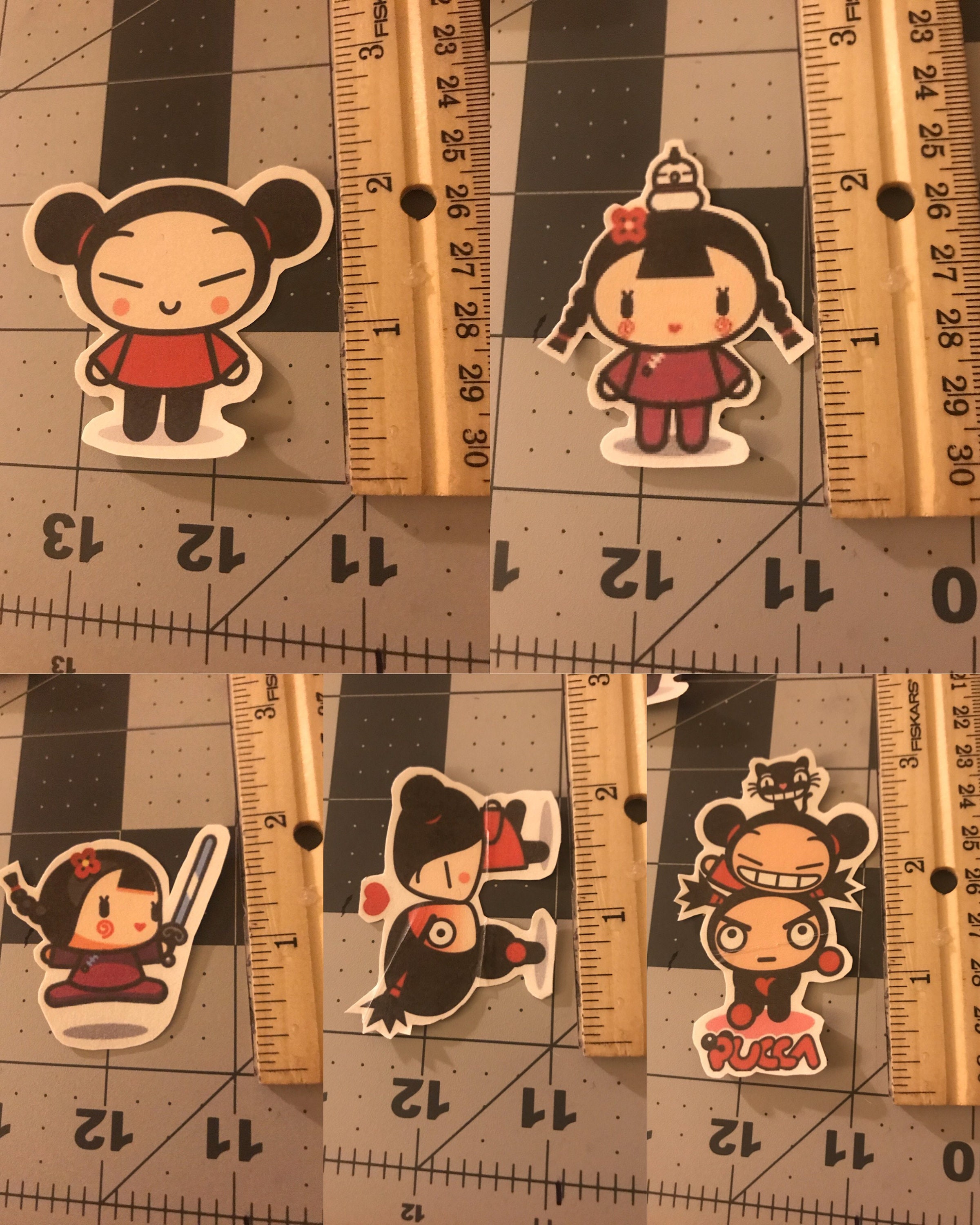 Pucca Stickers 14 Pack | Etsy UK