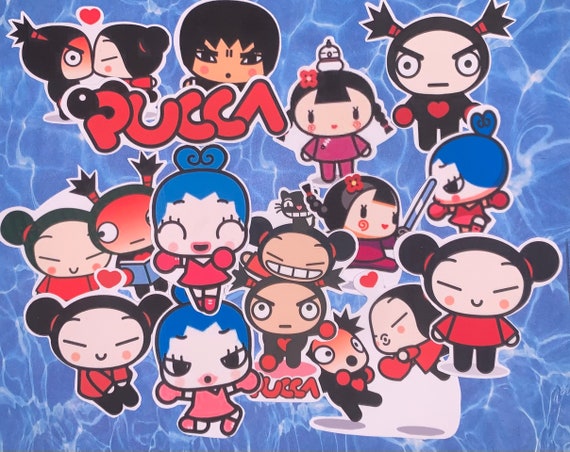 Pucca Stickers 14 Pack - Etsy