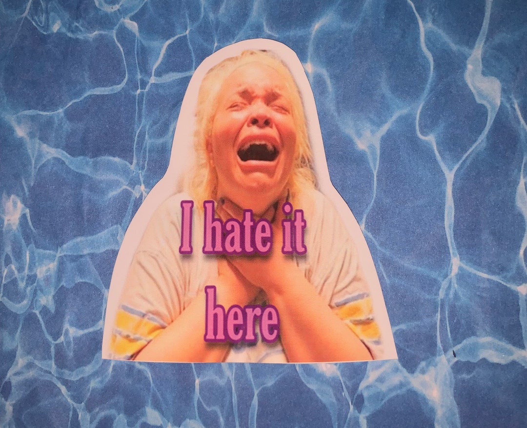 Crying Trisha Paytas Sticker - Etsy