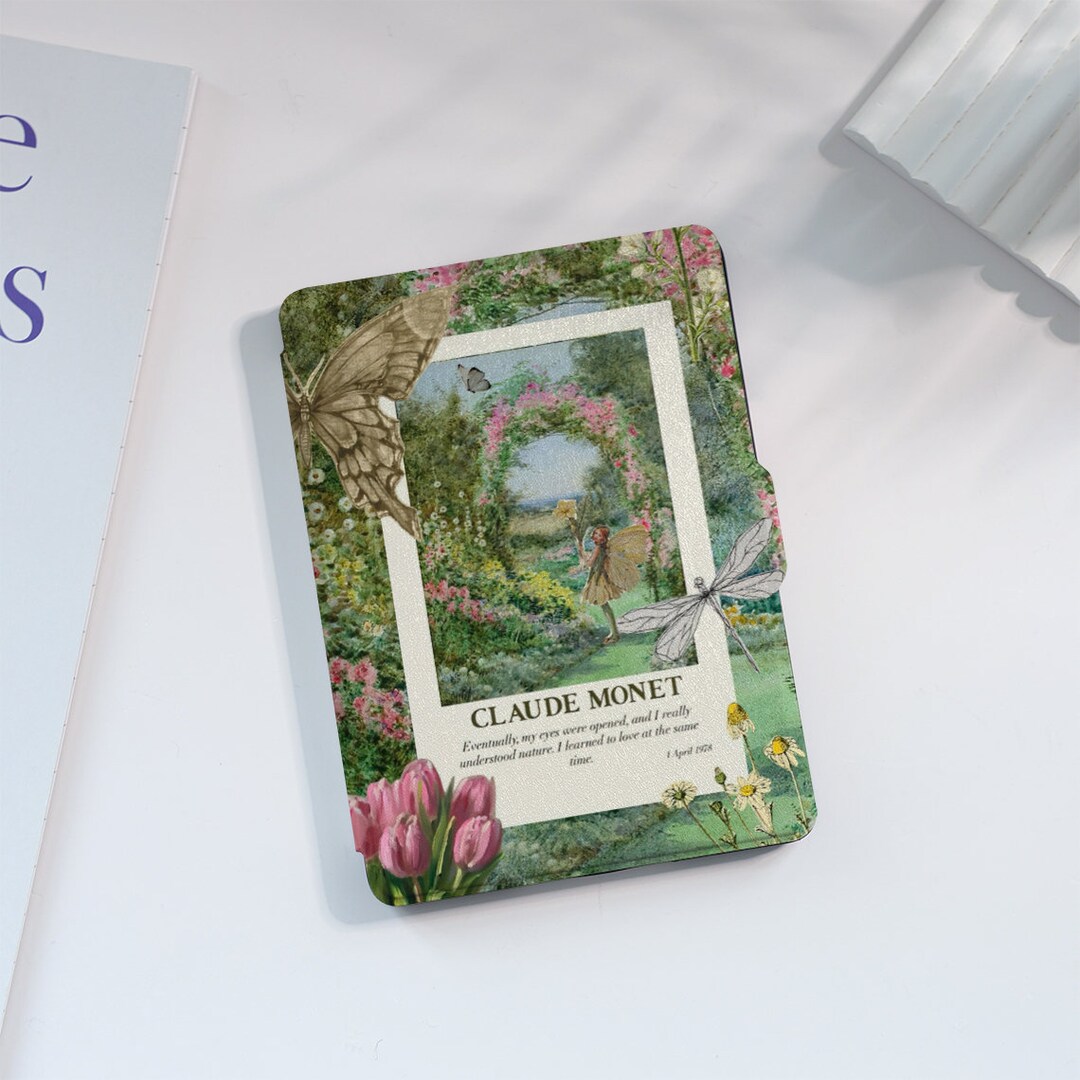 Oil Painting Collage Kindle Case Custom for Paperwhite 1/2/3/4, Kindle ...